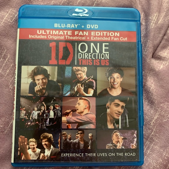 1D | Media | One Direction This Is Us Ultimate Fan Edition Bluray Dvd ...